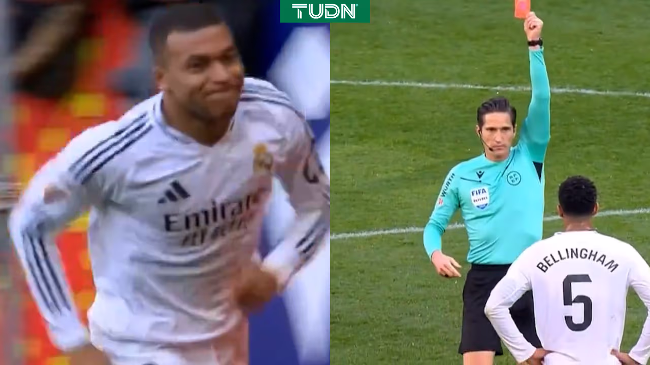 Con polémica y expulsión de Bellingham, Real Madrid empata con Osasuna ...