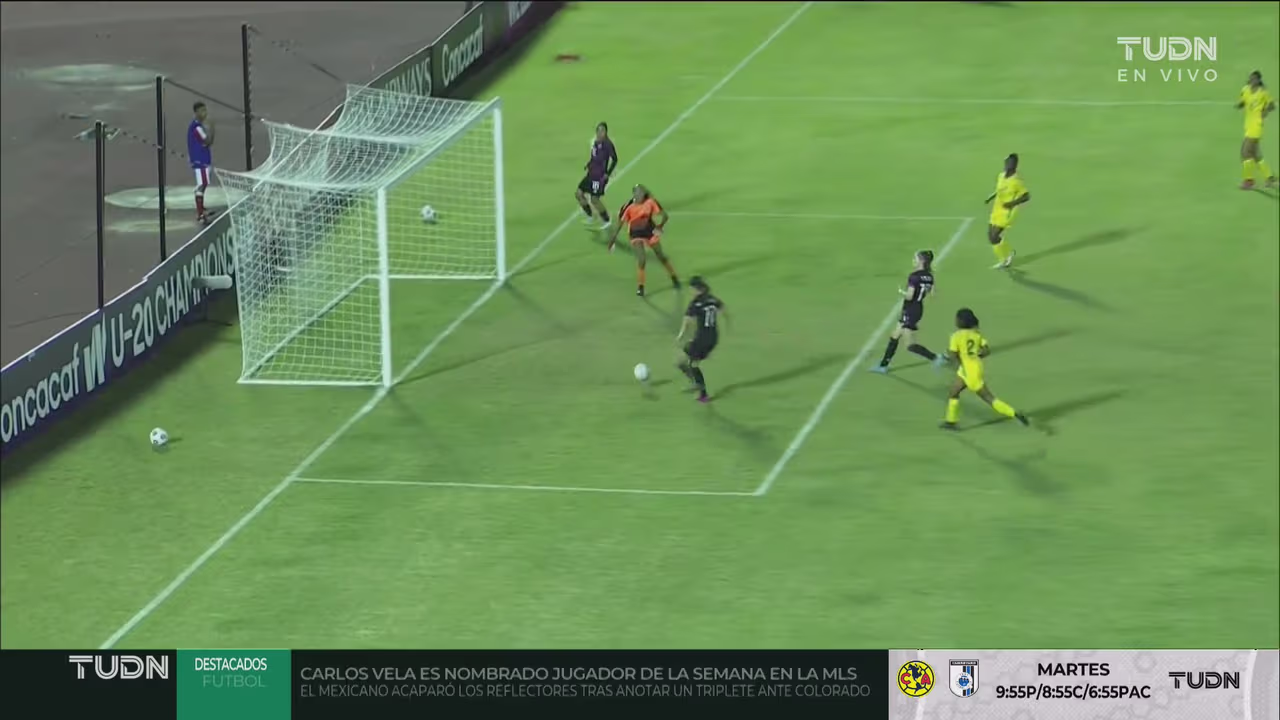 ¡Entró caminando! Maritza Maldonado empuja el 0-2 ante Guyana | TUDN ...