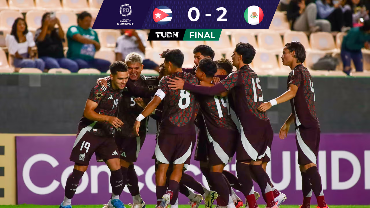 Cuba vs. México: Goles, video y resultado del partido de Campeonato Sub ...