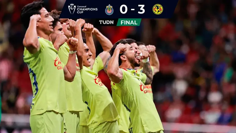 Chivas 0-3 América, Octavos De Final, ida, Concacaf Champions Cup 2024: resultado, goles y ...