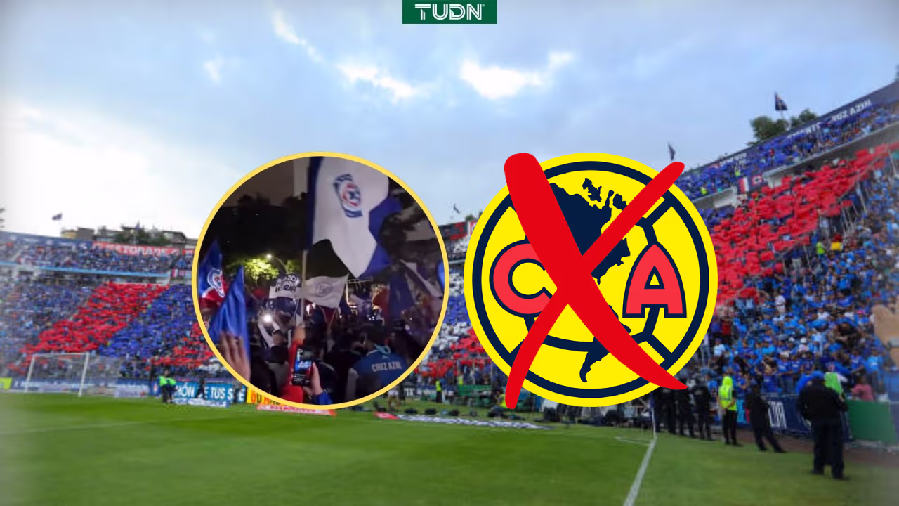 Fans del Cruz Azul cantan 'himno' del América para festejar el título ...