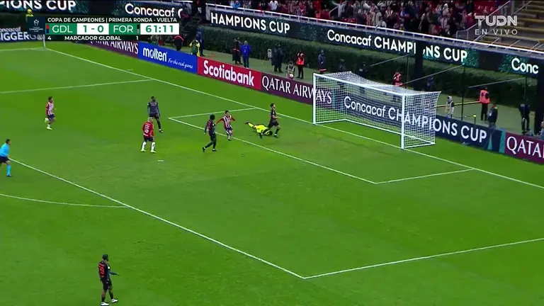 ¡GOL! anota para Guadalajara. José Castillo | TUDN Concacaf Champions ...