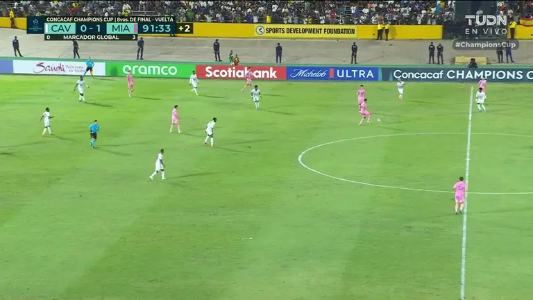 ¡GOL! anota para Inter Miami CF. Lionel Messi | TUDN Concacaf Champions Cup | TUDN
