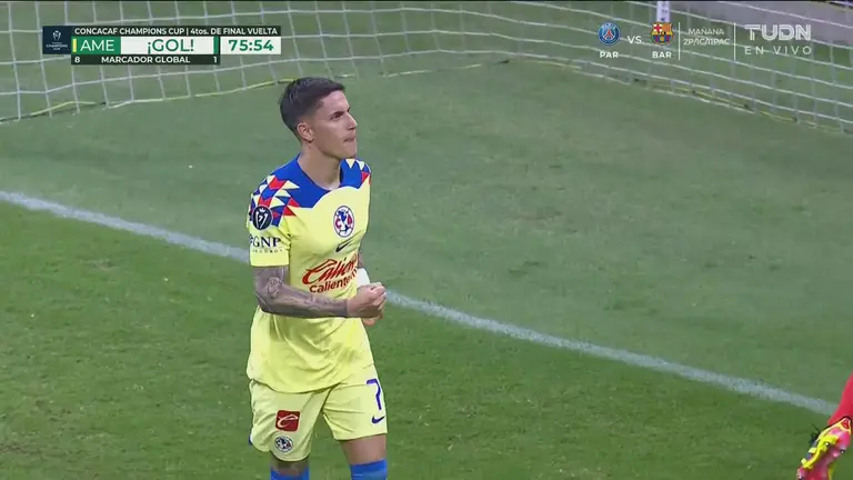 ¡Gol de Brian Rodríguez y manita del América sobre el New England ...