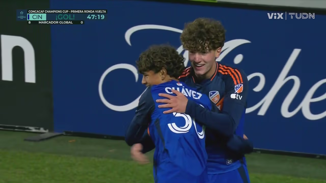 ¡Magistral definición de Ademar Chávez! Cincinnati 5-0 | TUDN Concacaf ...