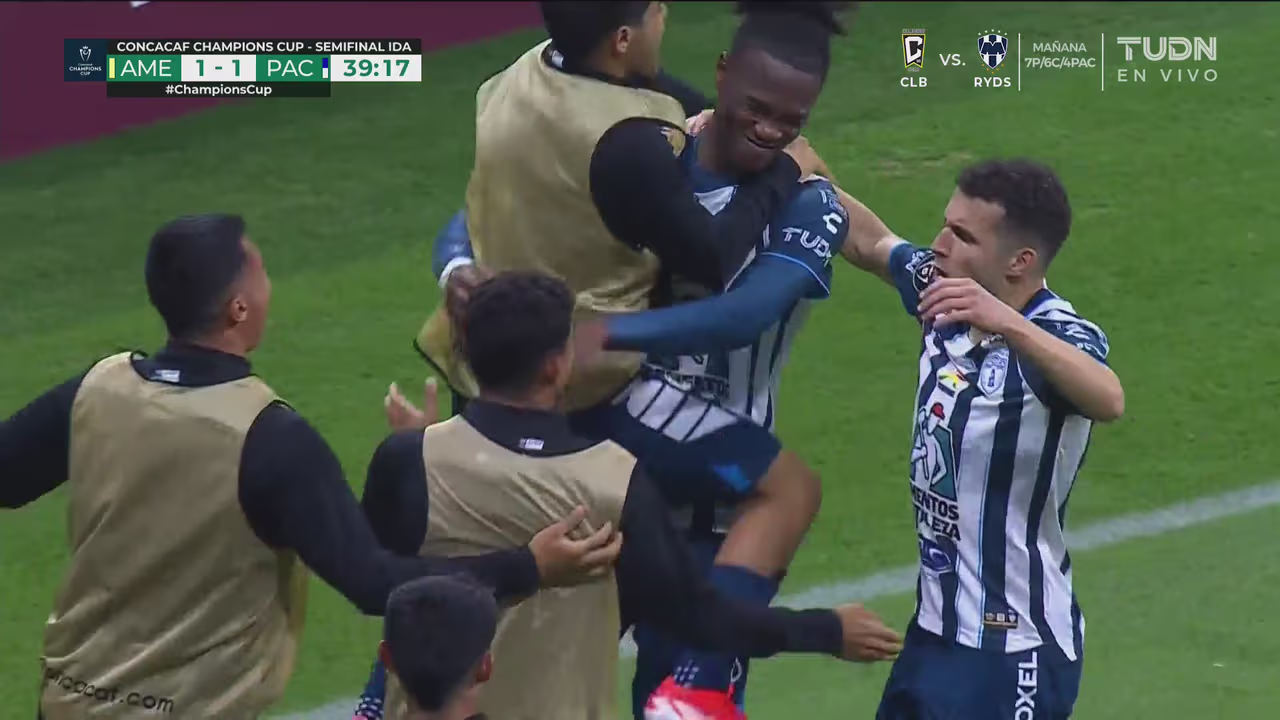 ¡Palomita de Micolta y Pachuca lo empata ante América! | TUDN Concacaf ...