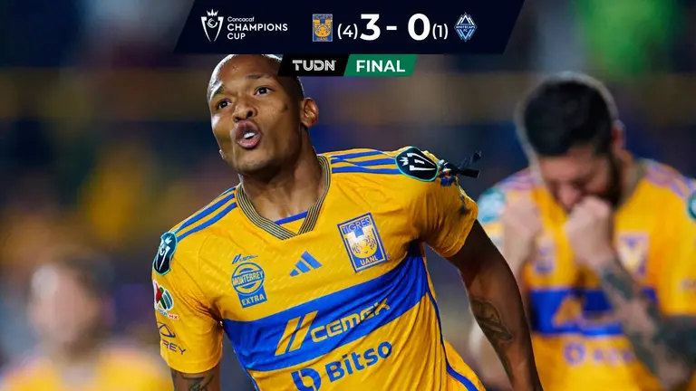 Tigres (4) 3-0 (1) Vancouver Whitecaps, Primera Ronda, Concacaf ...