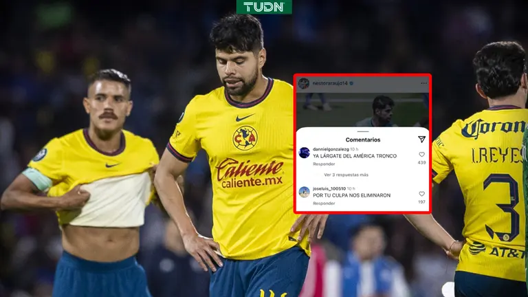 “Ya lárgate del América, tronco”: Lluvia de críticas a Néstor Araujo ...