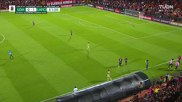 ¡TIRO ATAJADO! disparo por Alexander López. | TUDN Concacaf league | TUDN