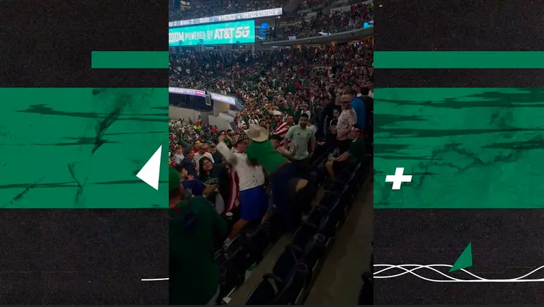 Se desata trifulca en las gradas de la final entre Estados Unidos vs ...