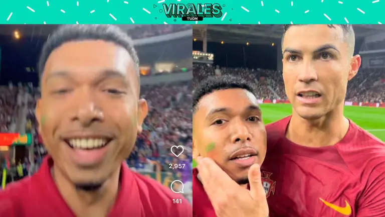 ¡Conoció al Bicho! Fan graba su travesía para llegar a CR7 | TUDN ...