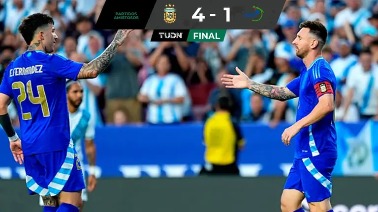 Lionel Messi hace dos goles en victoria de Argentina ante Guatemala hacia la Copa América 2024 ...