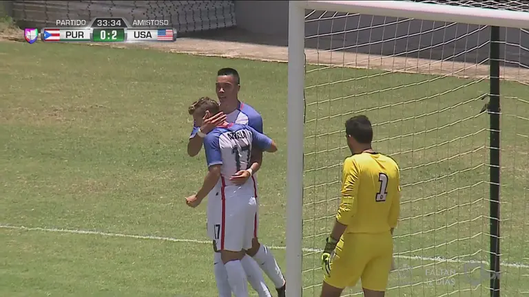 Bobby Wood se escapa a velocidad y anota el 2-0 de EEUU ante Puerto ...