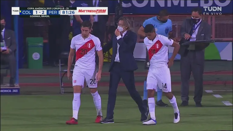 ¡El debut! Ormeño juega por primera vez con Perú en Copa América | TUDN ...