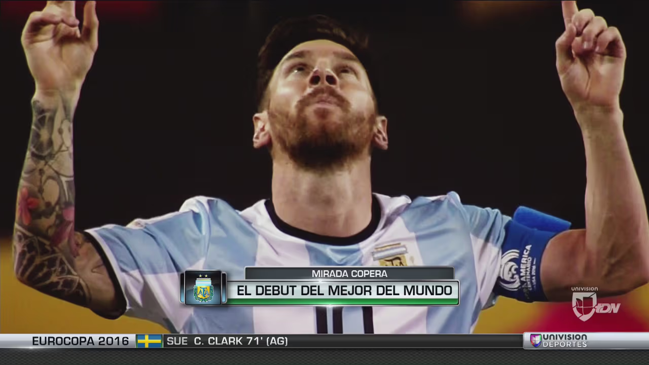 Leo Messi, el líder silencioso | TUDN Copa América | TUDN