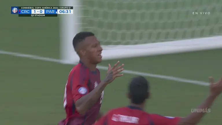 ¡Llegó el 2-0 de Costa Rica! Zapatazo de Alcócer que entra pegado al ...