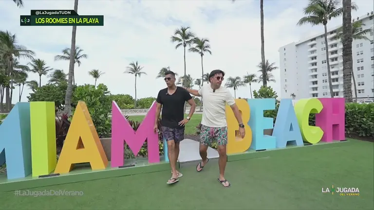Los roomies se relajan en la cálida Miami | TUDN Copa América | TUDN