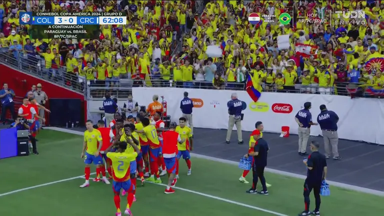 ¡Sí, sí, sí, Colombia! Con contundencia, Córdoba pone el 3-0 en la ...