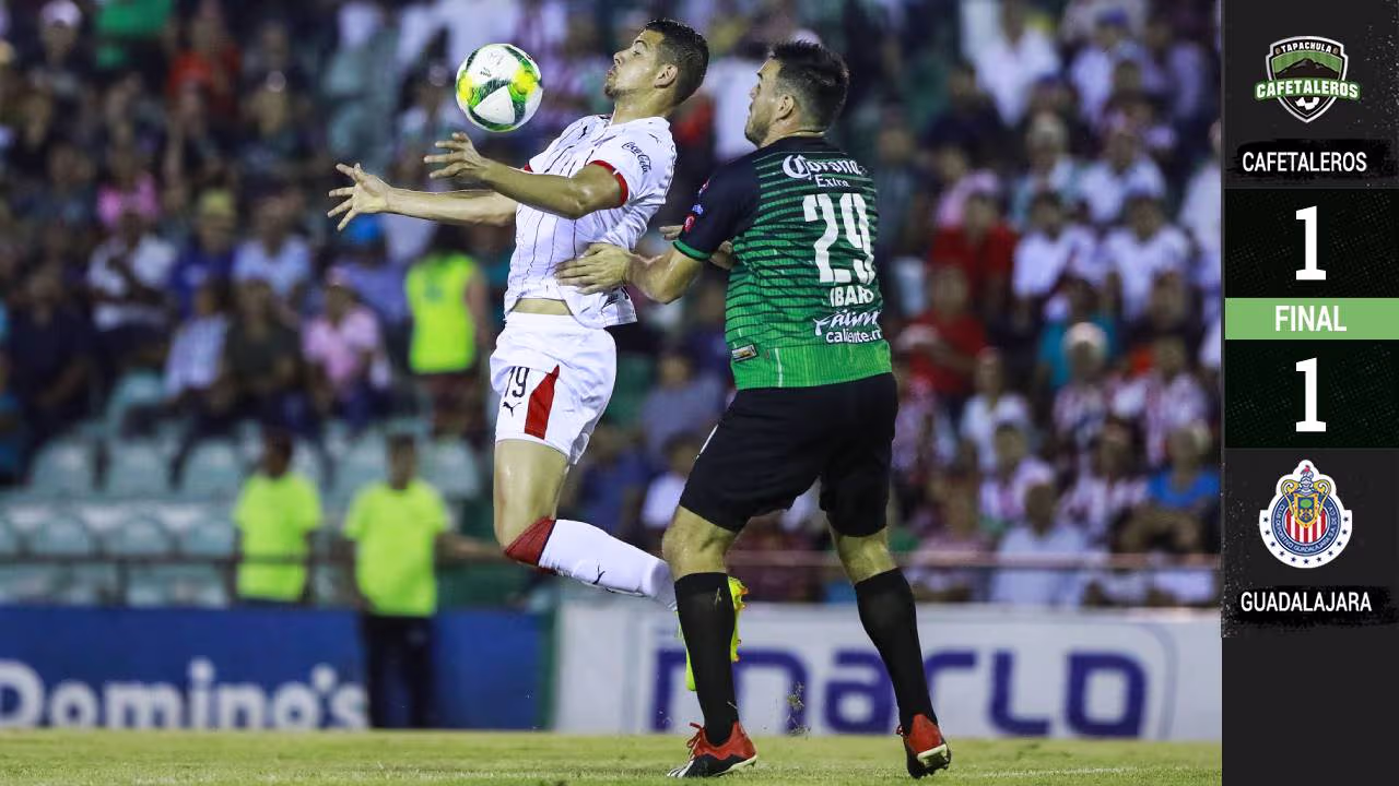 Chivas empató con Cafetaleros y dejó ir un mejor acomodo | TUDN Copa MX ...
