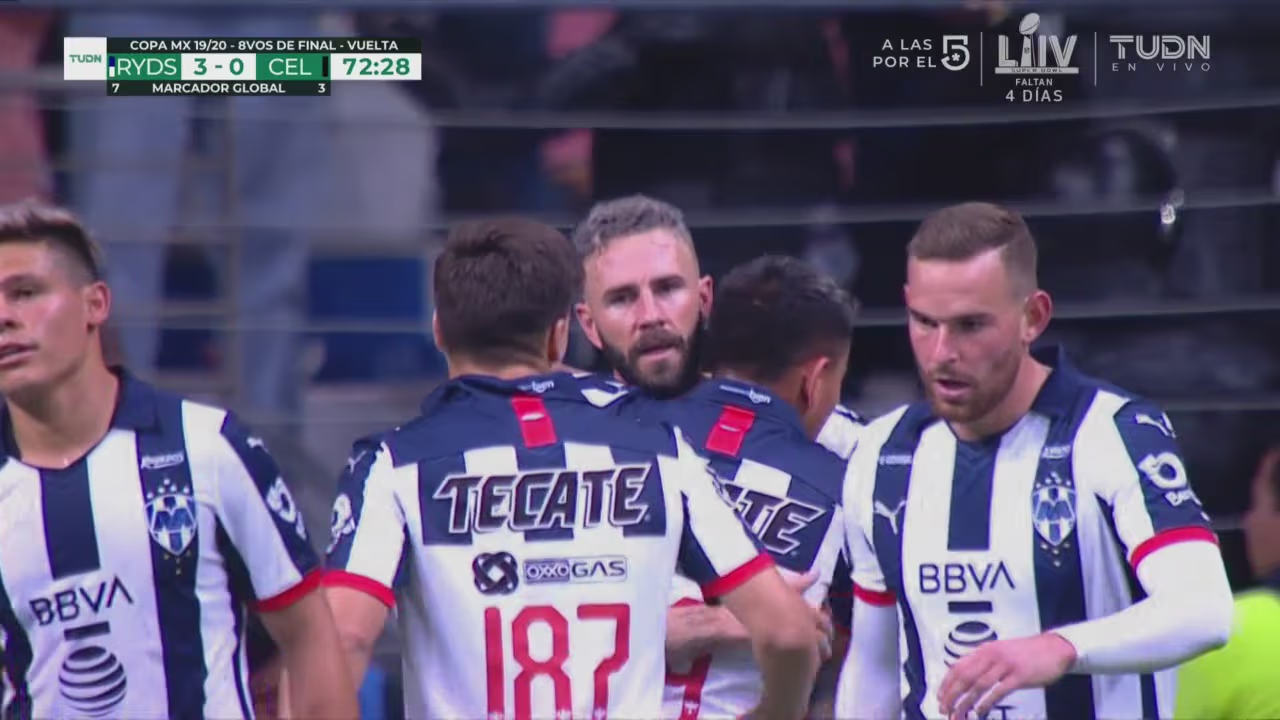 Monterrey 3-0 Celaya: Gol de Miguel Layún tras asistencia de Vincent ...