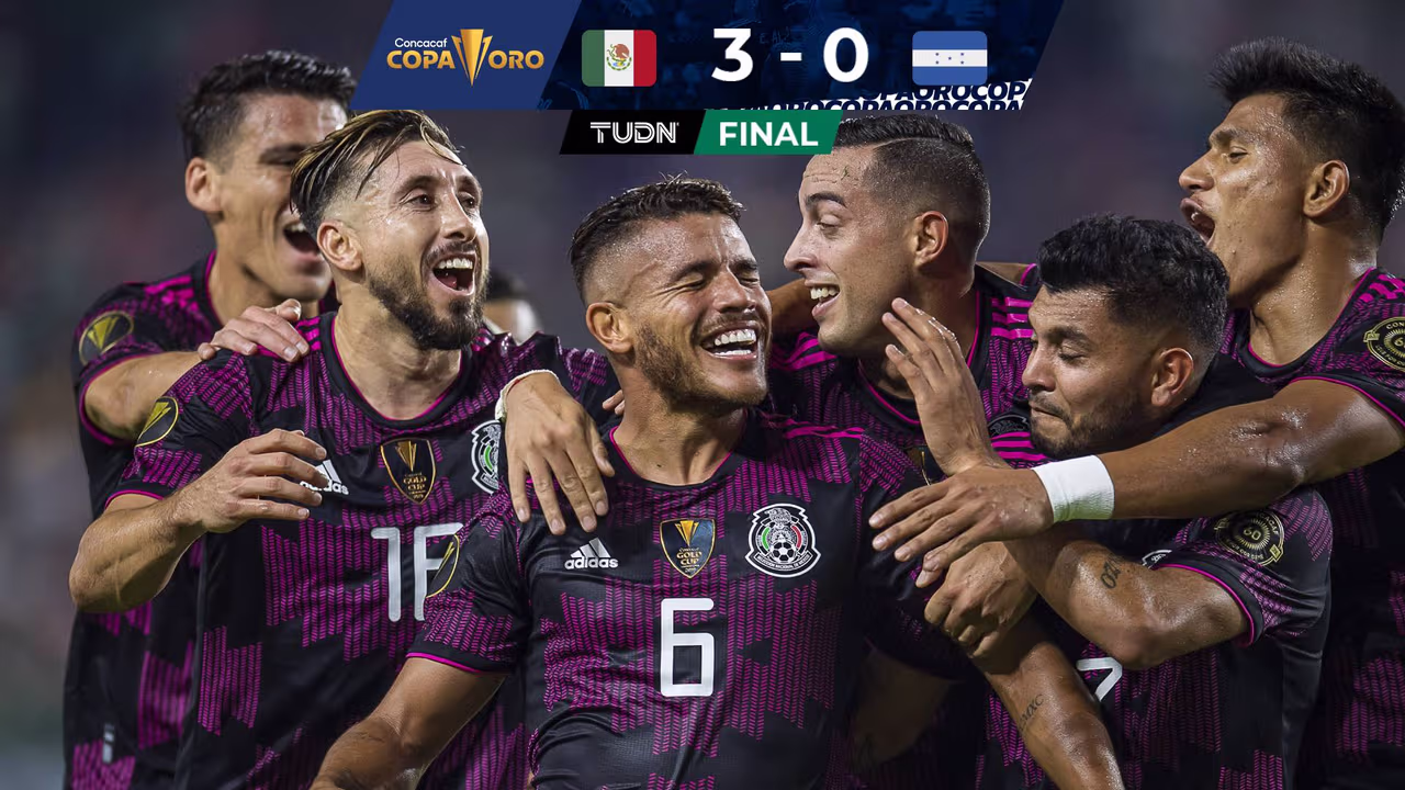 Copa Oro 2021 México 3-0 Honduras: Resultado, goles y videos | TUDN ...