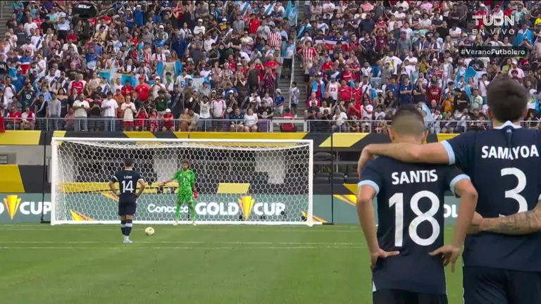 ¡GOL! anota para Guatemala. Darwin Lom | TUDN Copa Oro | TUDN