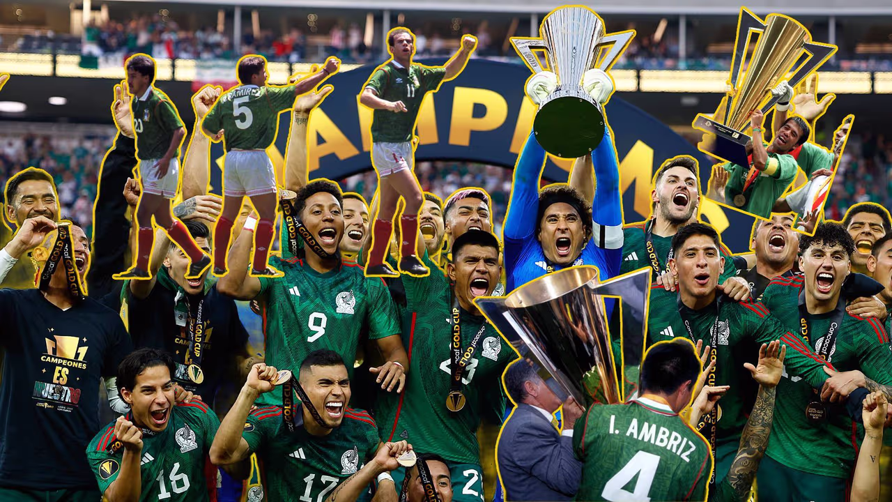 Todos los títulos de la Selección Mexicana en Copa Oro | TUDN Copa Oro ...