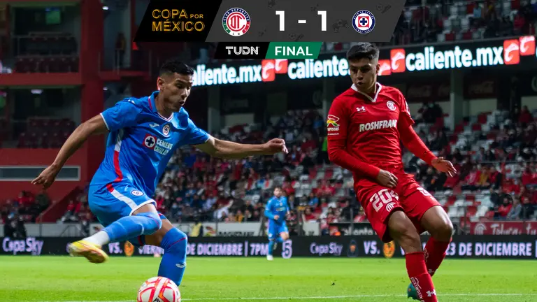 Toluca vs. Cruz Azul EN VIVO por la Copa Sky 2022: minuto a minuto del ...