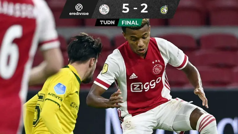 Edson Alvarez jugó con el Ajax que sigue de líder en Holanda | TUDN Eredivisie | TUDN