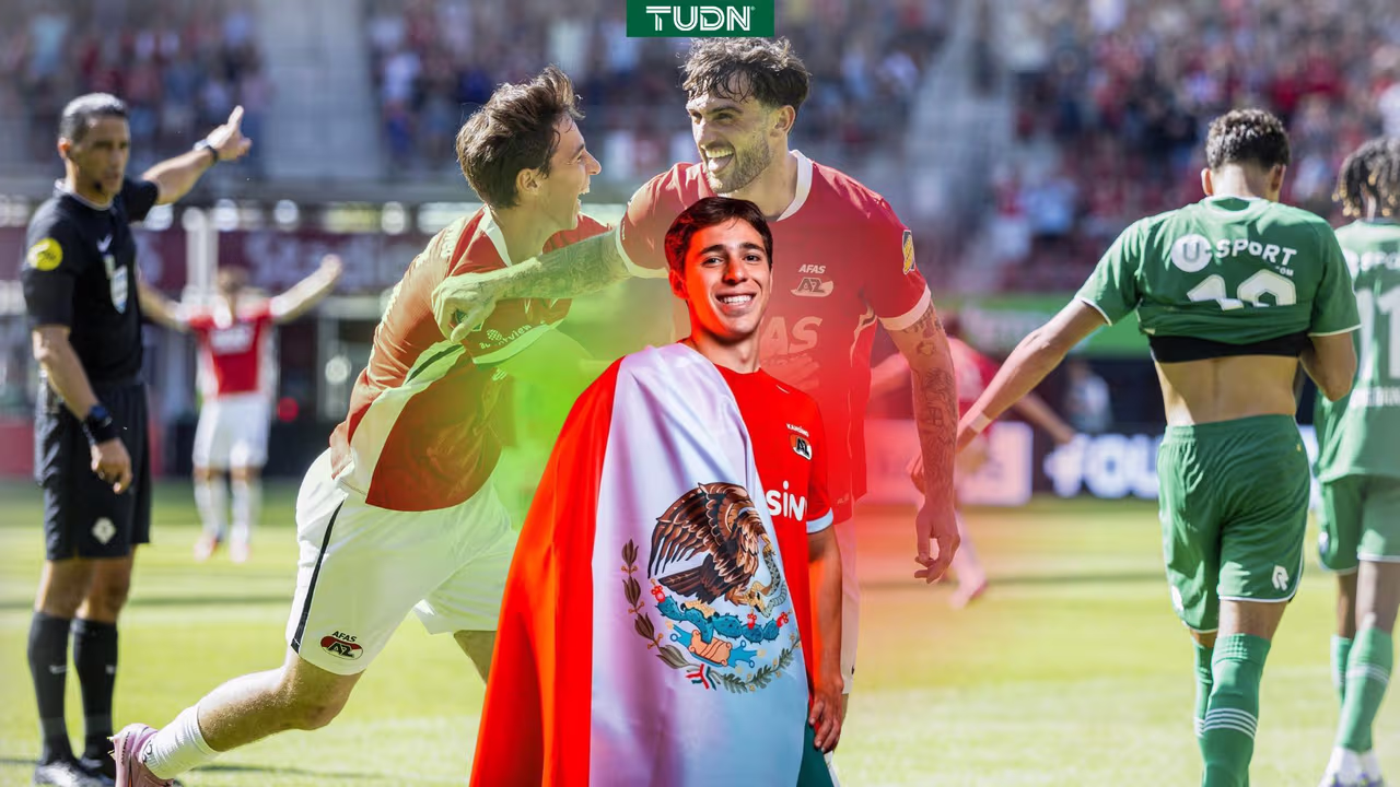Mateo Chávez tiene gran debut oficial con el AZ Alkmaar en la ...