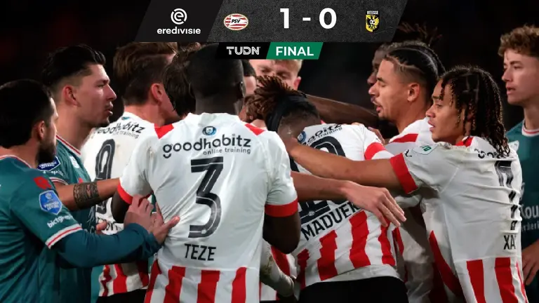 PSV saca una importante victoria ante el Vitesse | TUDN Eredivisie | TUDN