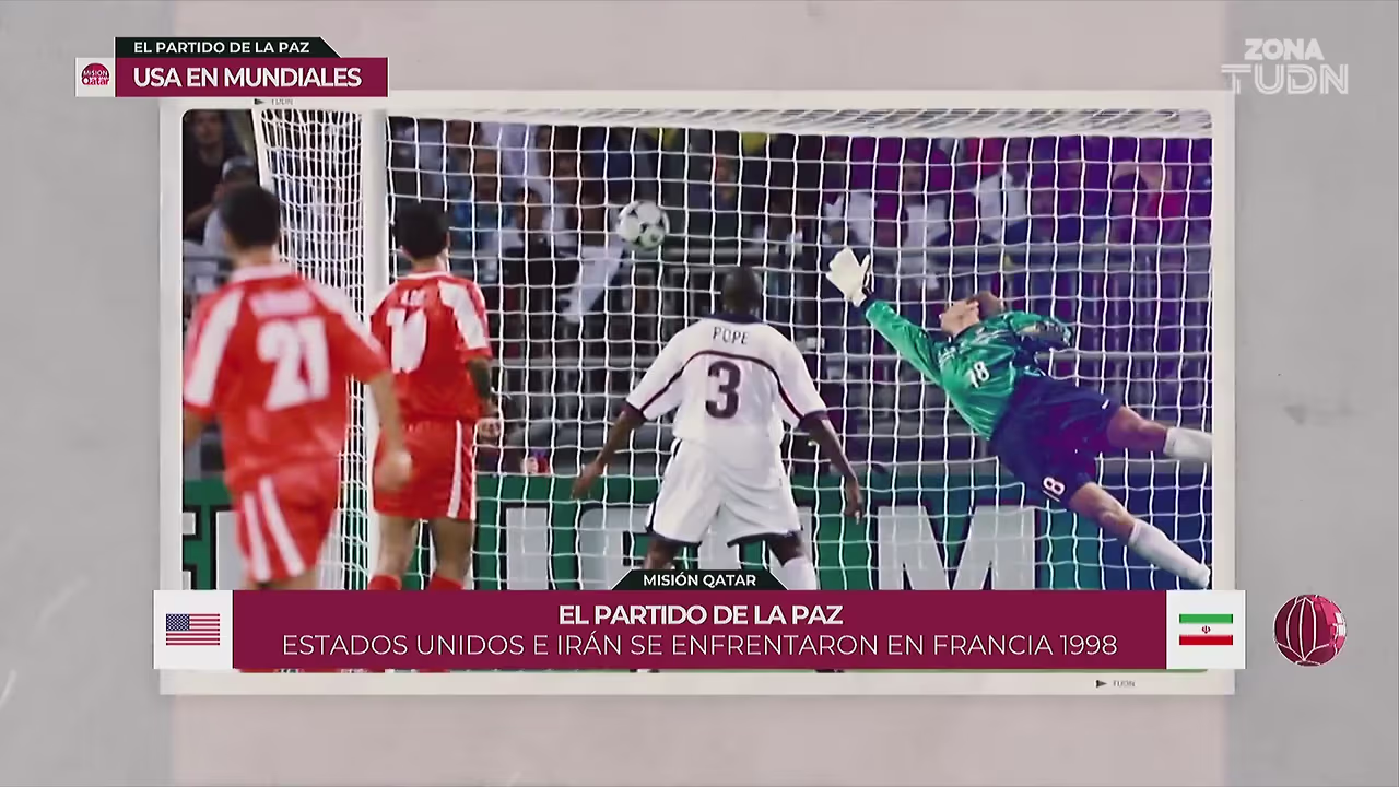¡USA en Mundiales! Recordamos el partido por la paz ante Irán | TUDN ...