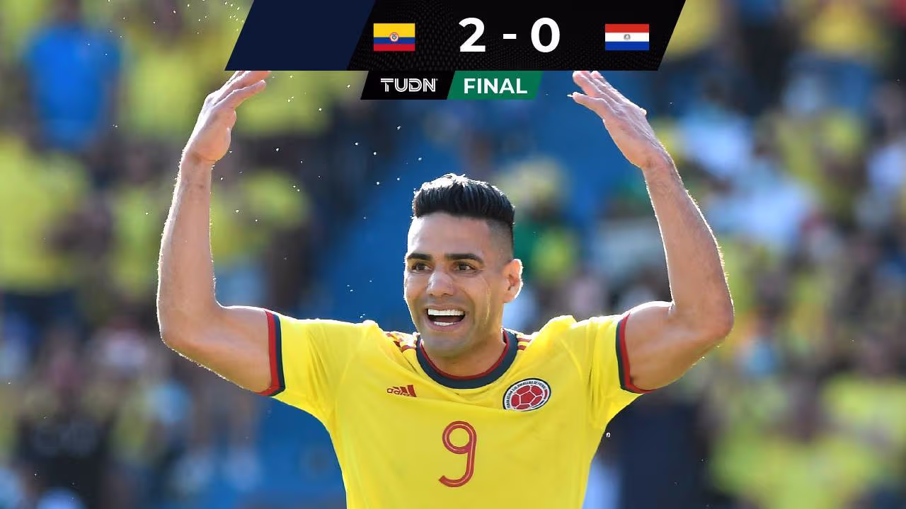 El 'Tigre' Falcao guía a Colombia al triunfo ante Paraguay | TUDN ...