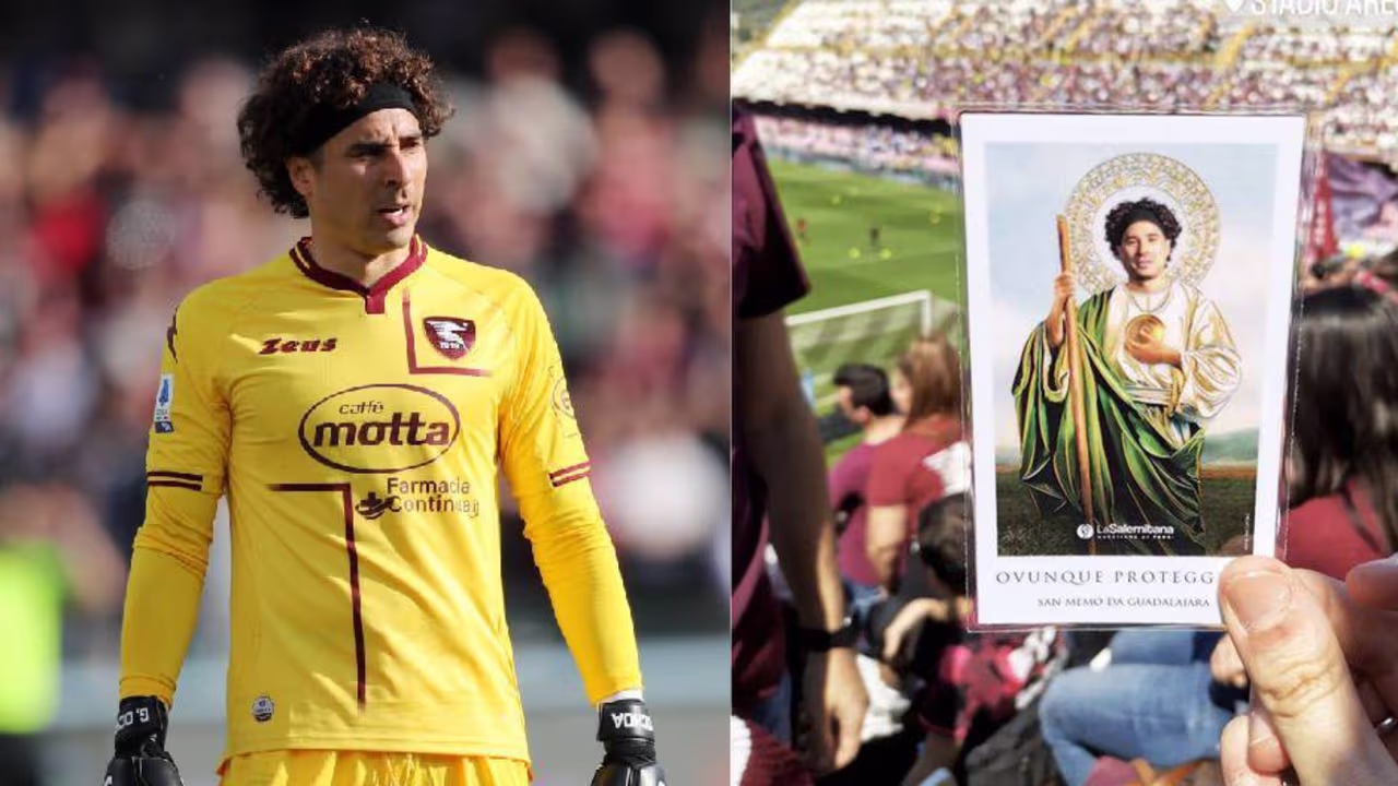 ¡San Memo! Ochoa es considerado ‘santo’ por fans de Salernitana | TUDN ...