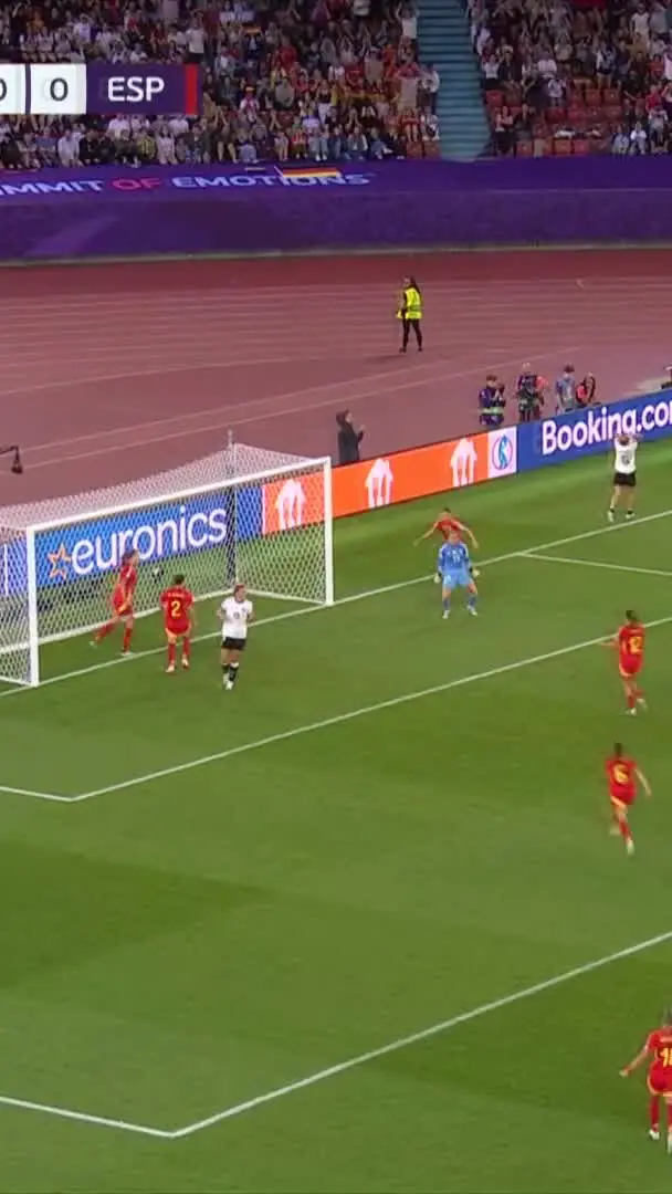 ¡ENORME! Cata Coll EVITA el GOL al 95’ DOS VECES! | Alemania 0-0 España | UEFA Euro Femenina ...