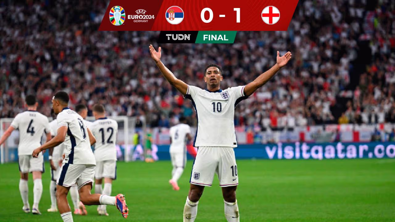 Inglaterra, con un gol de Jude Bellingham, vence con lo justo a Serbia ...