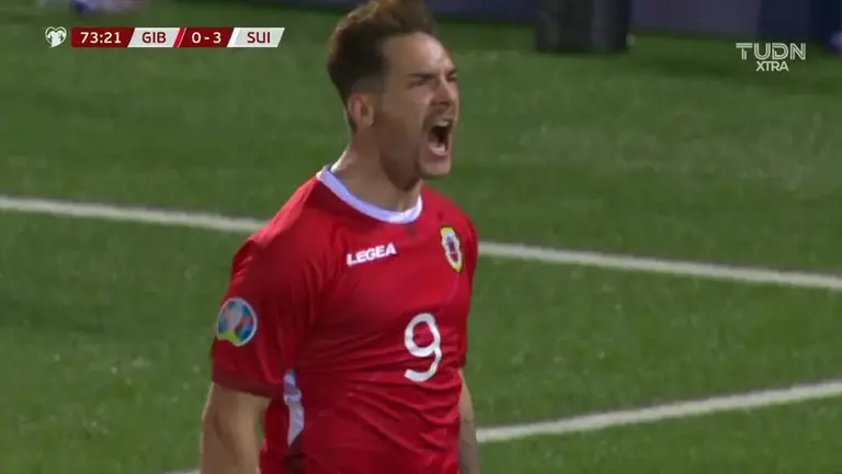 ¡GOOOL! Reece Styche anota para Gibraltar | TUDN UEFA Euro 2024 | TUDN