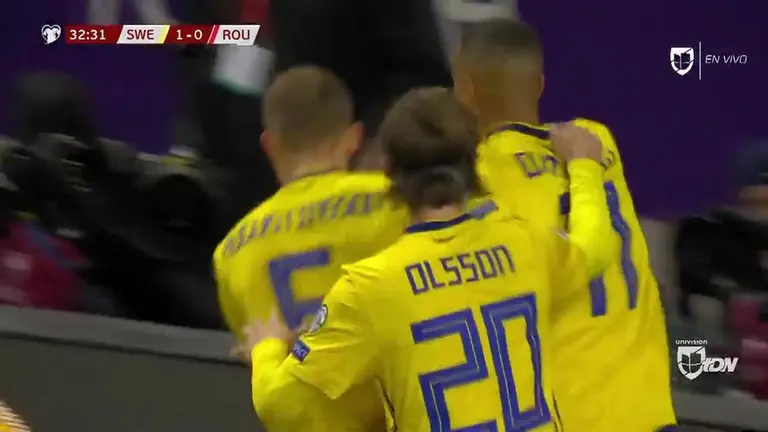 ¡GOOOL! Robin Quaison anota para Sweden | TUDN UEFA Euro 2024 | TUDN