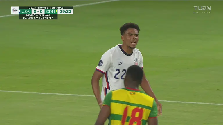 ¿Falta o clavado? Cannon es derribado en el área y piden penal | TUDN Fútbol | TUDN