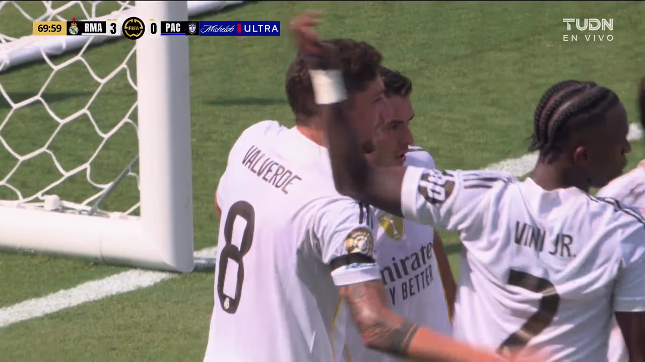 ¡Gol del Real Madrid! Fede Valverde la manda al fondo y cuelga 3-0 ...