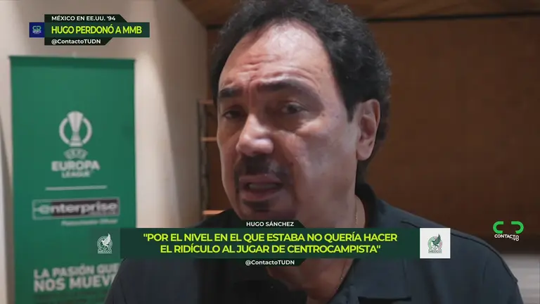 Hugo Sánchez perdona a Mejía Barón por polémica en Mundial EUA 94 ...