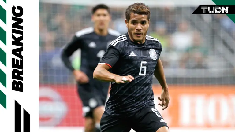 Jonathan dos Santos es baja de la selección mexicana | TUDN Fútbol | TUDN