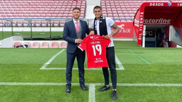 Juan Calero es presentado de manera oficial con Gil Vicente | TUDN ...