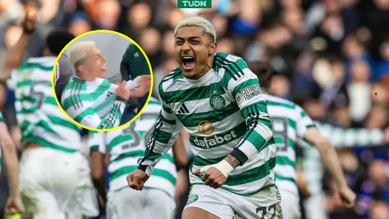 Julián Araujo se engancha con fan tras el pleito en el Rangers vs ...