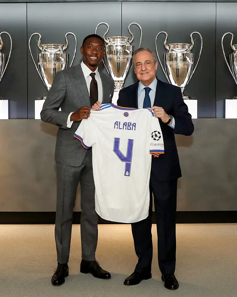 David Alaba hereda el 4 de Sergio Ramos y de José Ramón Sauto en el ...