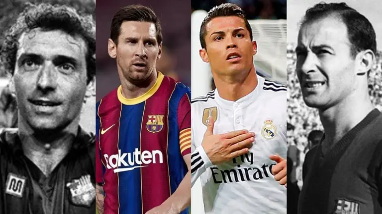 Messi, Quini y César son los mejores en historia de LaLiga; Cristiano ...