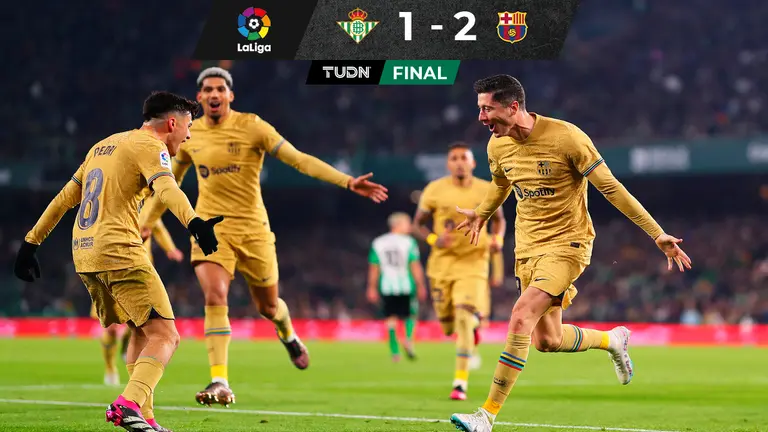 ¡A 8! Barcelona gana y saca amplio margen al Real Madrid | TUDN La Liga ...