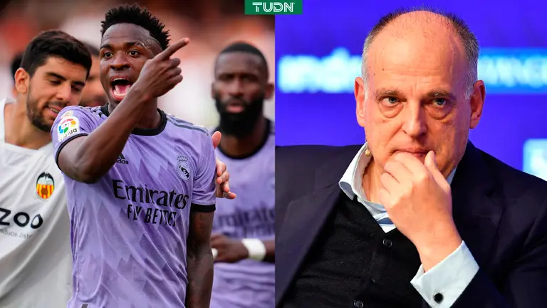 Javier Tebas, presidente de LaLiga, responde Vinicius Jr tras caso ...