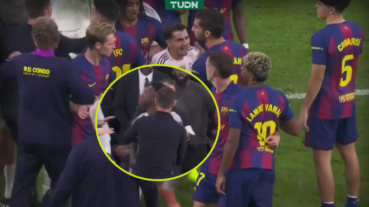 La bronca en el Real Madrid vs. Barcelona, ¿Vini y Lamine culpables ...