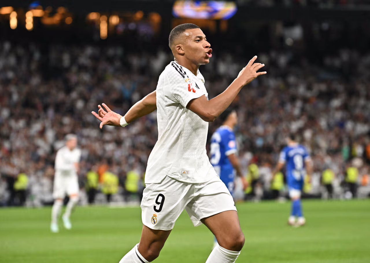 Mbappé iguala marca de Cristiano y Bellingham con golazo en el Real ...